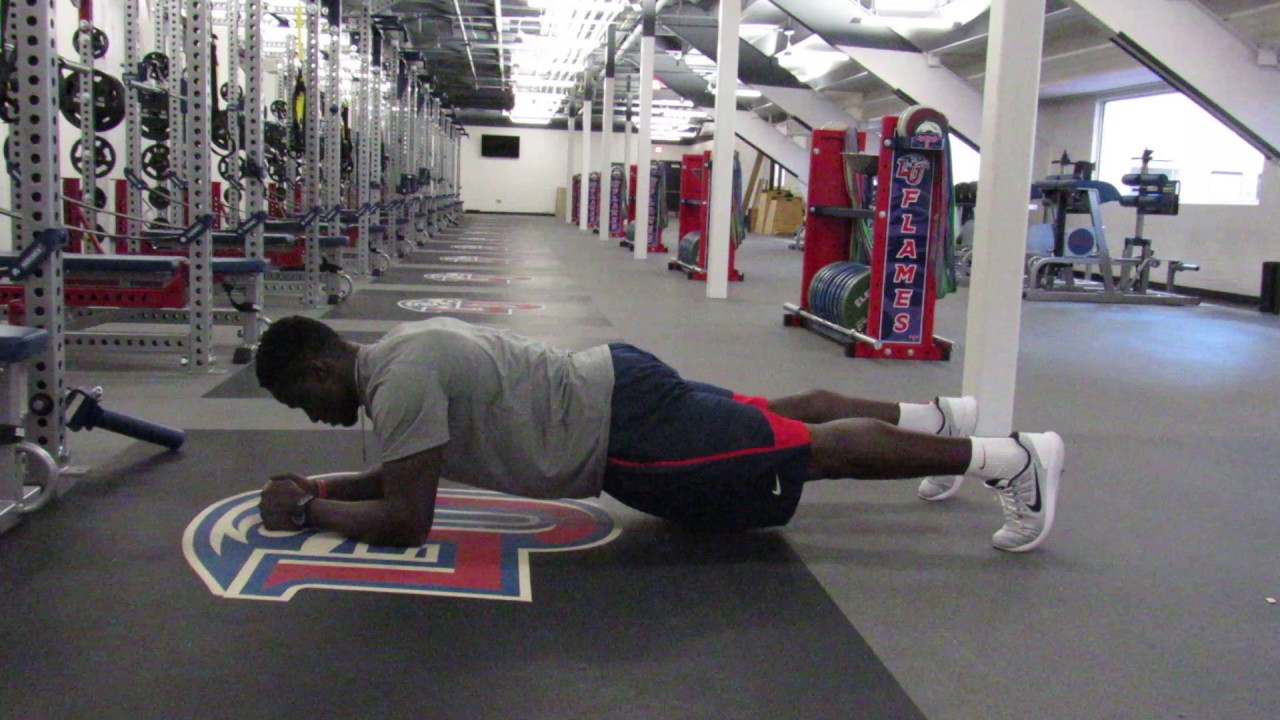 Elbow 4 Points Plank - YouTube