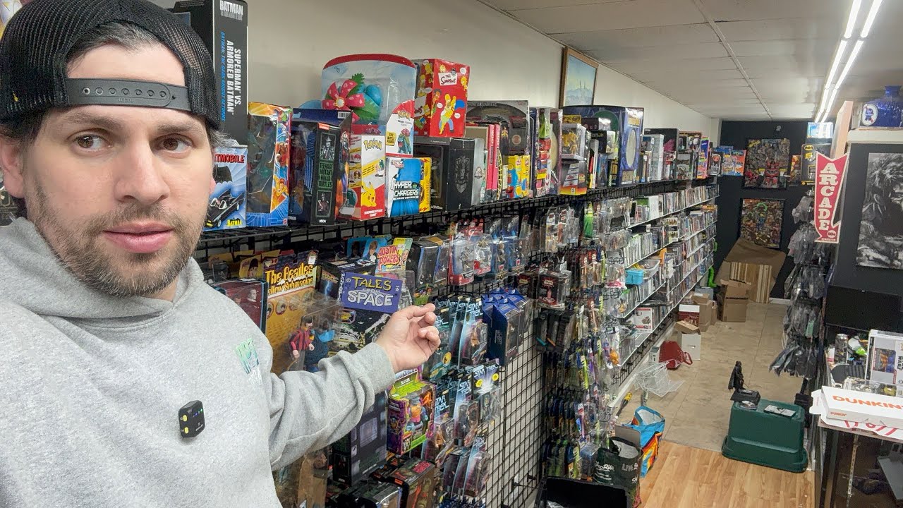 Spending a Saturday Night at Cryptid Toys & Games - YouTube