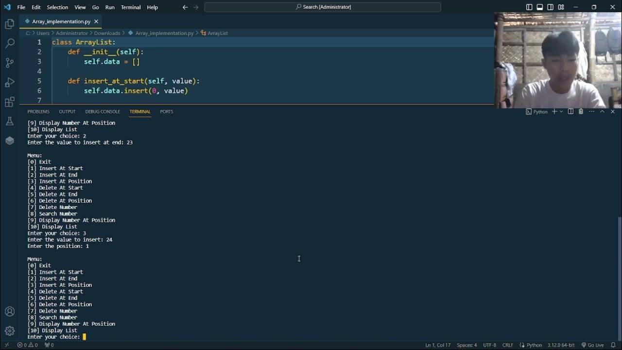 Tutorial Video of an ArrayList - YouTube