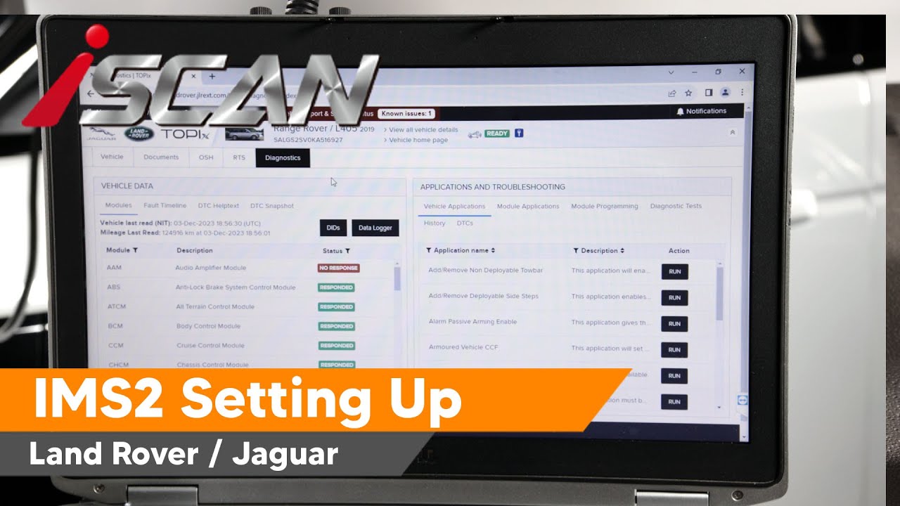 How to Set Up Jaguar / Land Rover Factory Diagnostic TOPIx Cloud ...