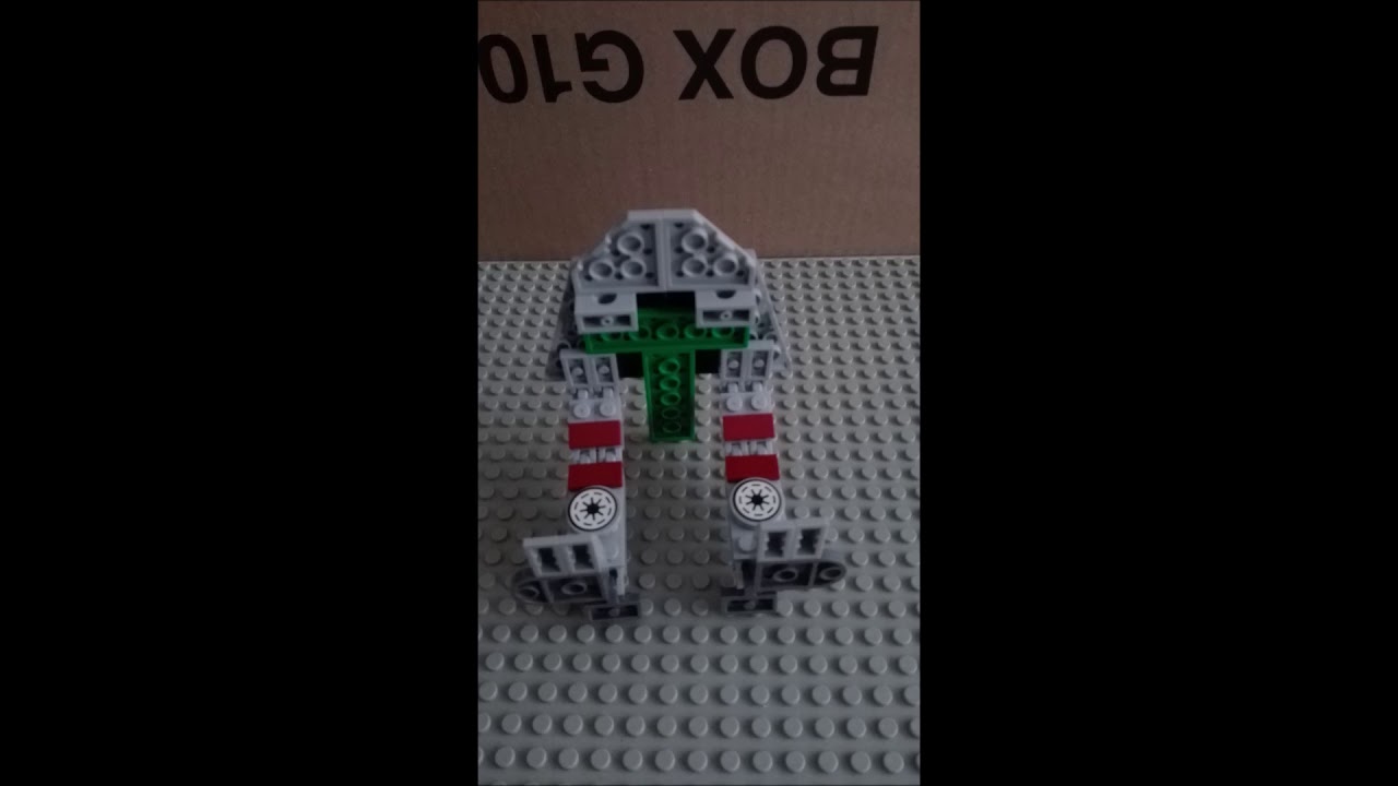 Lego Star Wars Clone Walker MOC Instruction - YouTube