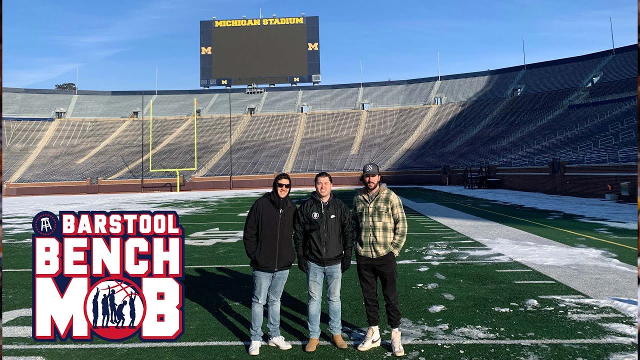 The Bench Mob Takes a Tour of The Big House - YouTube