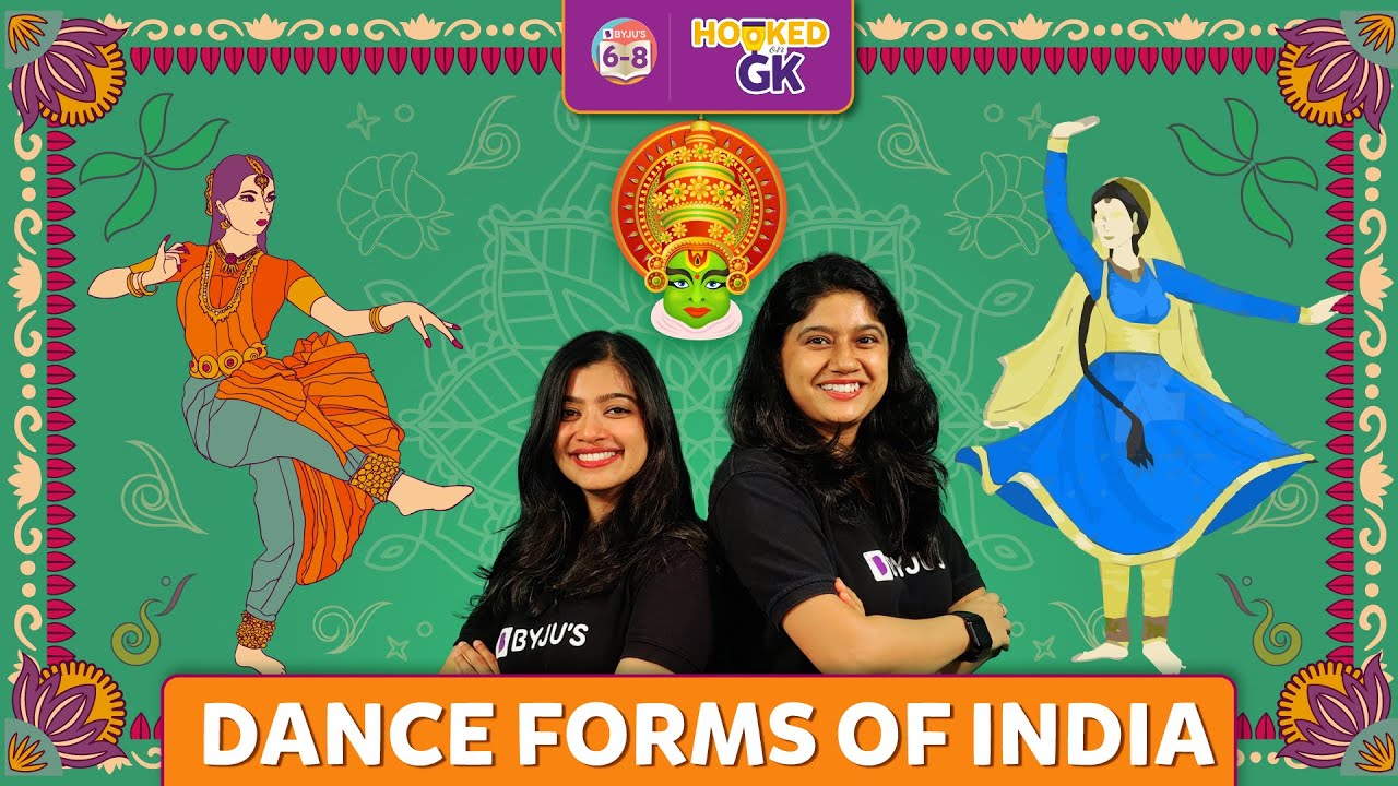 Hooked on to GK: Dance Forms of India | BYJU'S - YouTube