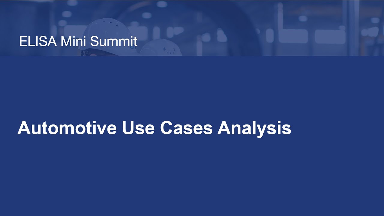 Automotive Use Cases Analysis - YouTube