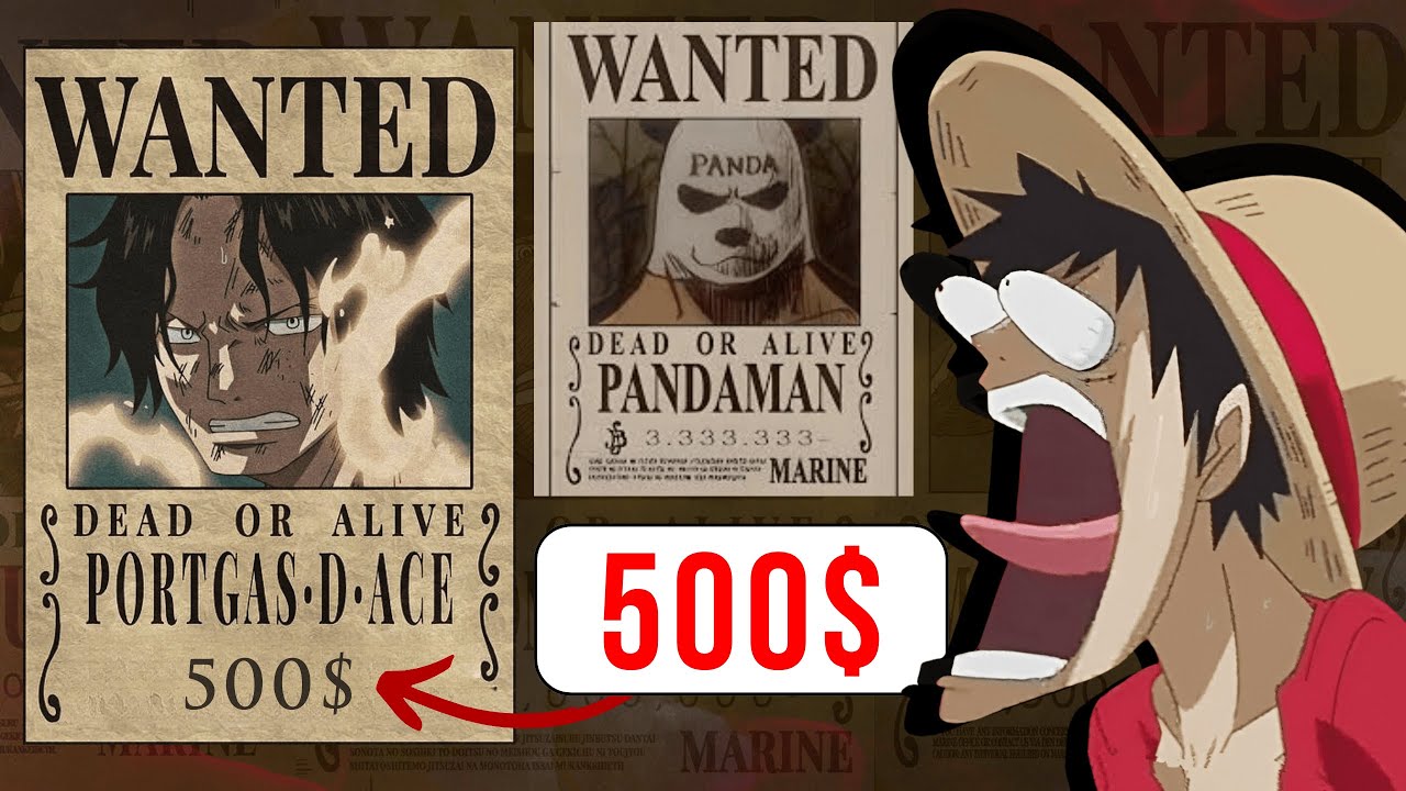 TOP 10 LOWEST bounty`s in ONE PIECE - YouTube