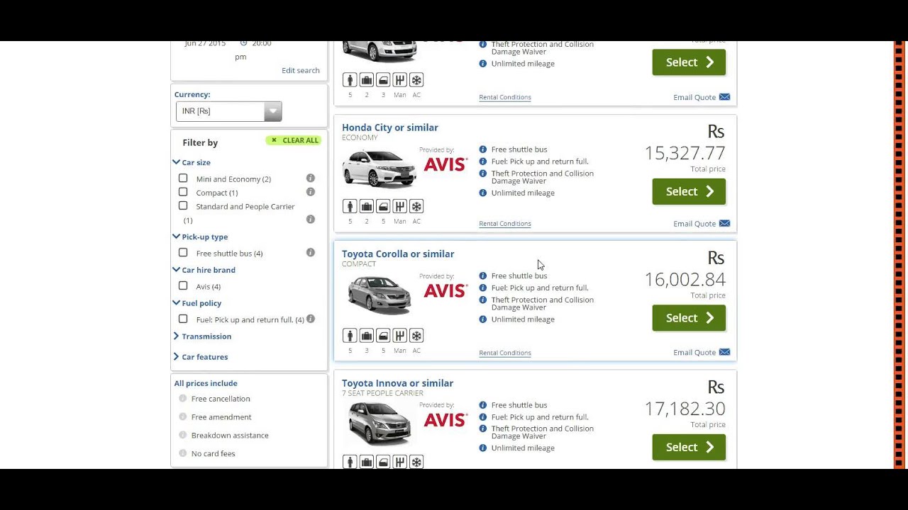 Car rental System - YouTube