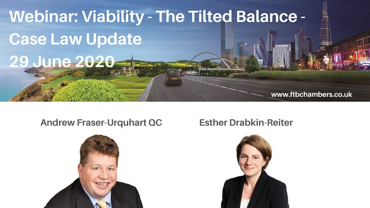 Webinar: The Tilted Balance -Case Law Update - YouTube