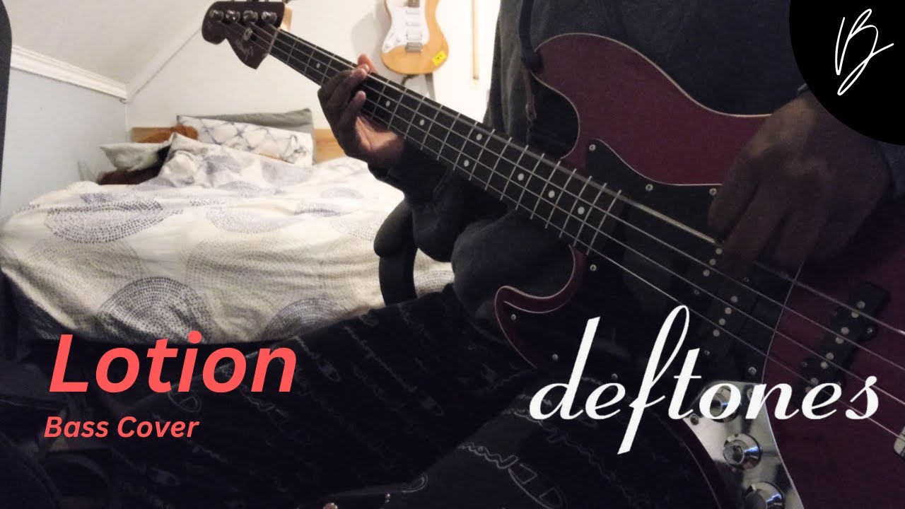 Deftones - Lotion | Bass Cover - YouTube