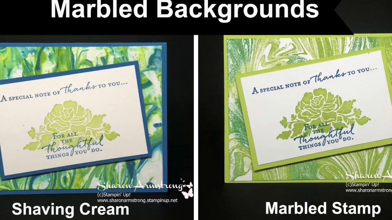 Breathtaking Background Technique for Your Handmade Cards - YouTube