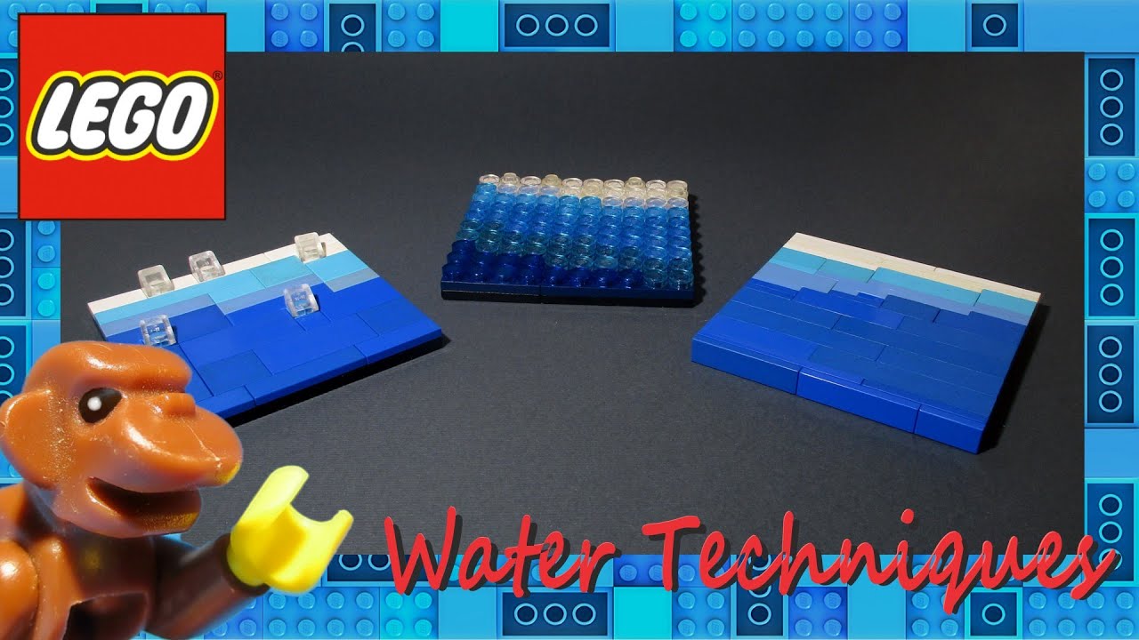 LEGO Techniques | 3 LEGO Water ideas YOU can build! - YouTube