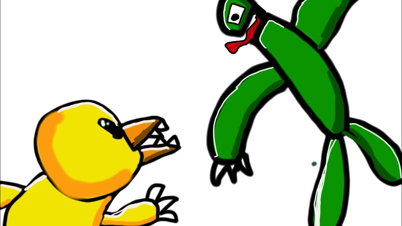 Green VS Yellow (Animation by Me) - YouTube