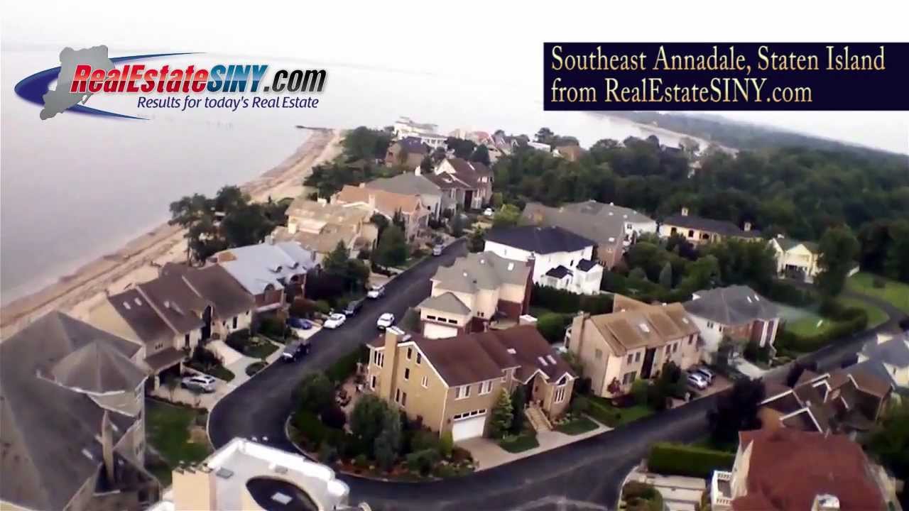 From Above: Southeast Annadale, Staten Island - YouTube