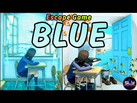 Escape Game Blue Walkthrough