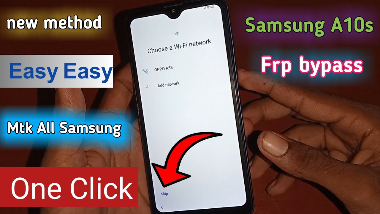 Samsung A10S & A10 Frp Bypass New Easy Method With Unlock Without Test ...