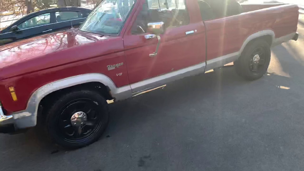 Ford Ranger V8 swap T5 302 police interceptor wheels to weld draglites ...