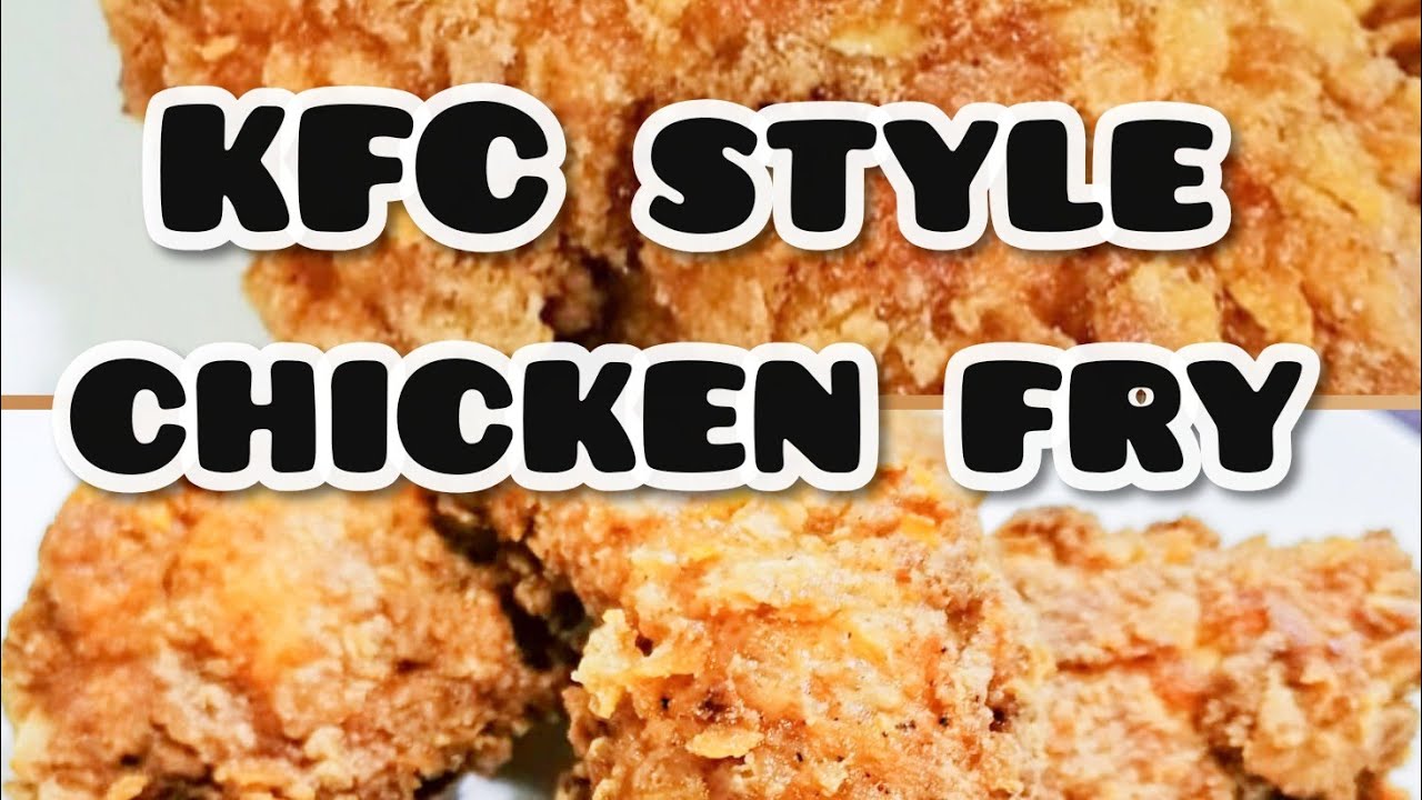 KFC Style Fried Chicken|How To Make KFC Style Crispy Spicy Fried ...