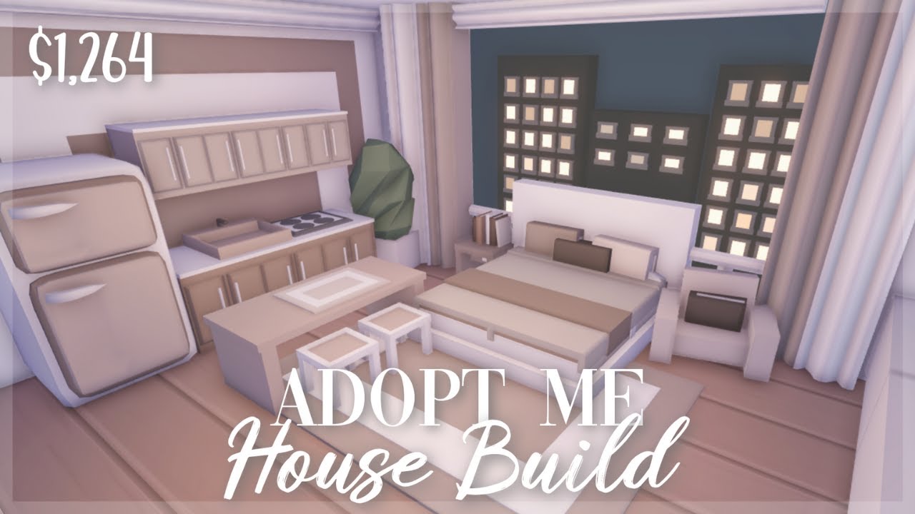 Budget Tiny Apartment - House build - Minami Oroi Adopt me - YouTube