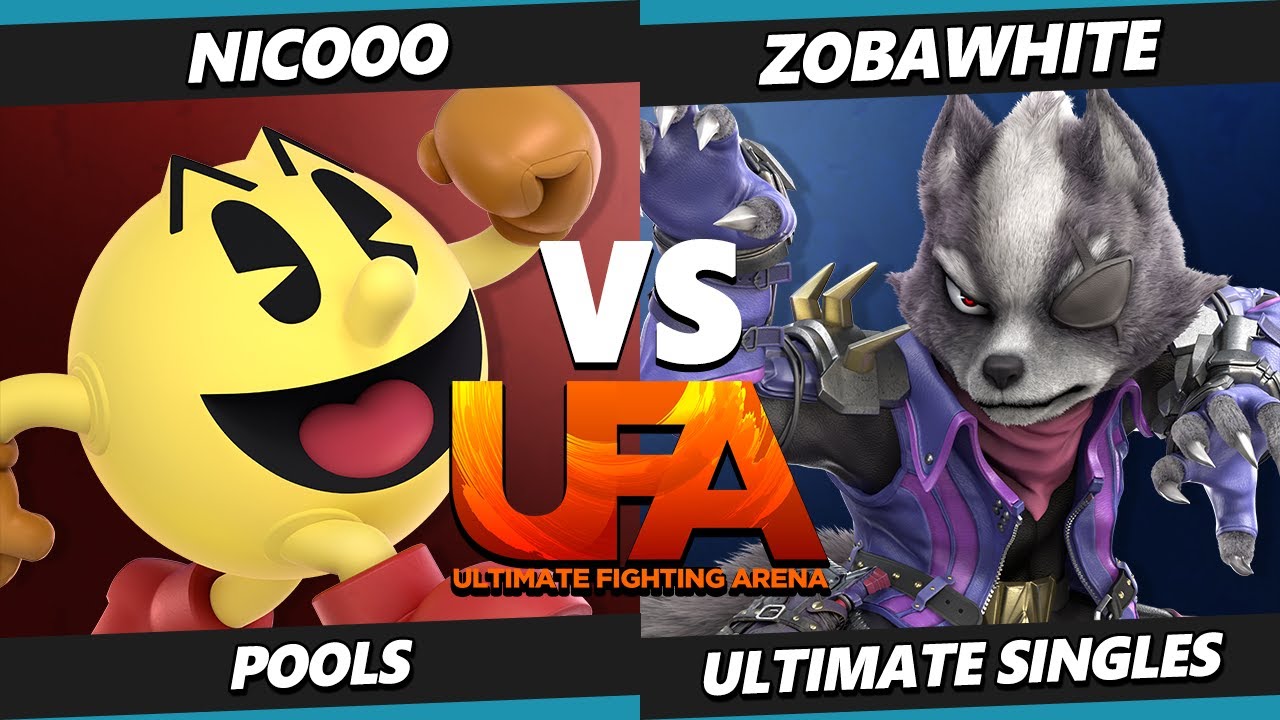 UFA 2023 - Nicooo (Pac-Man) Vs. zobawhite (Wolf) Smash Ultimate - SSBU ...