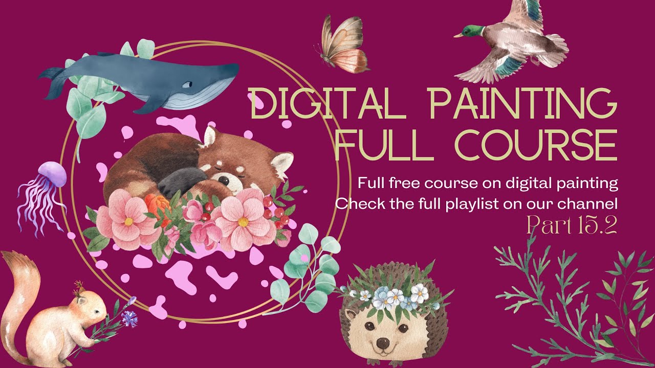 15.2 Refined Sketch || Free Digital Painting Course || Photoshop ...