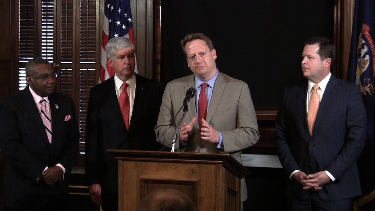 Rep. Tim Greimel Speaks on the Detroit Grand Bargain - YouTube