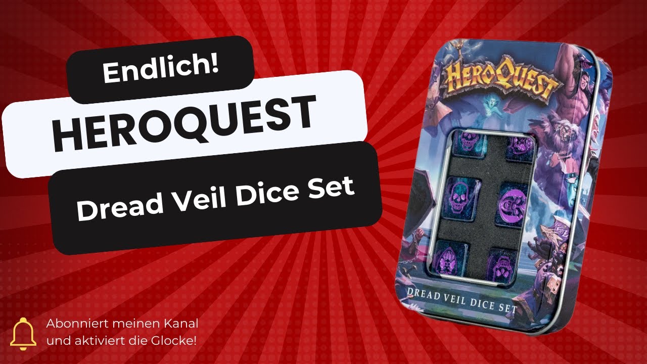 Ich habe es endlich - Das "Dread Veil Dice Set" - YouTube