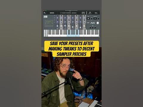 Save your modified Decent Sampler Presets!! - YouTube