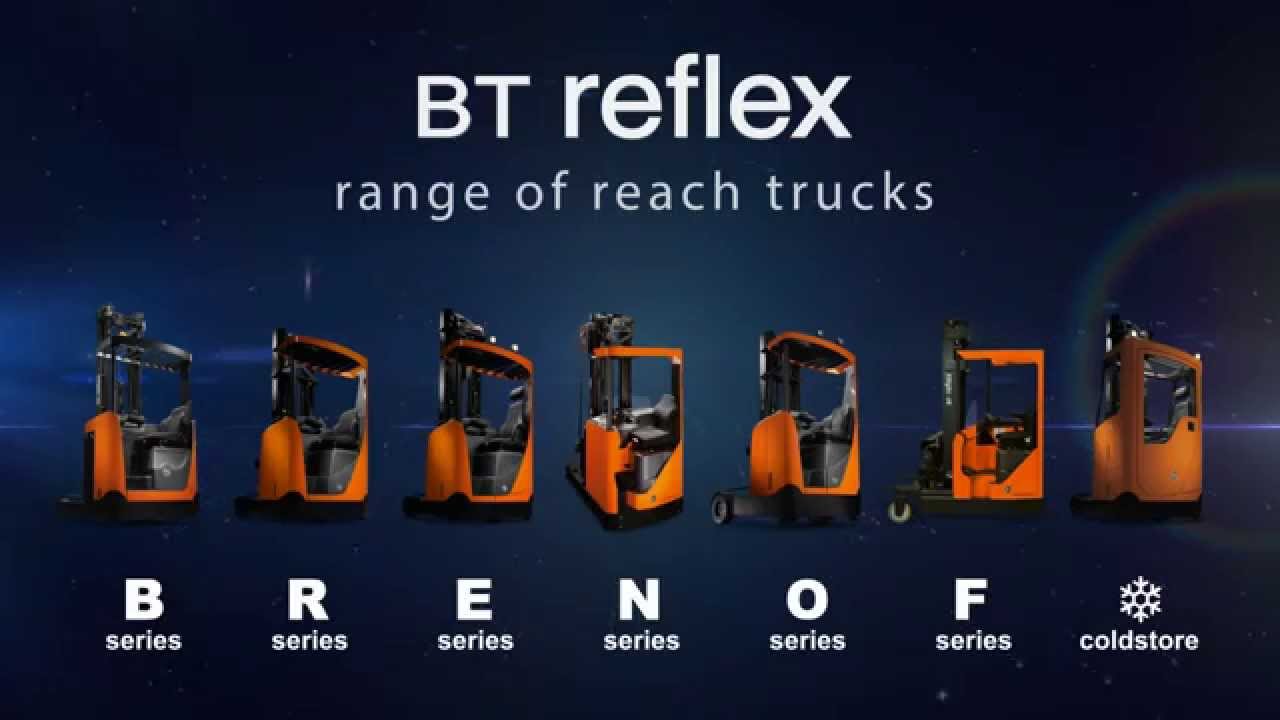 The BT Reflex Reach Truck Series - Made to Fit - YouTube