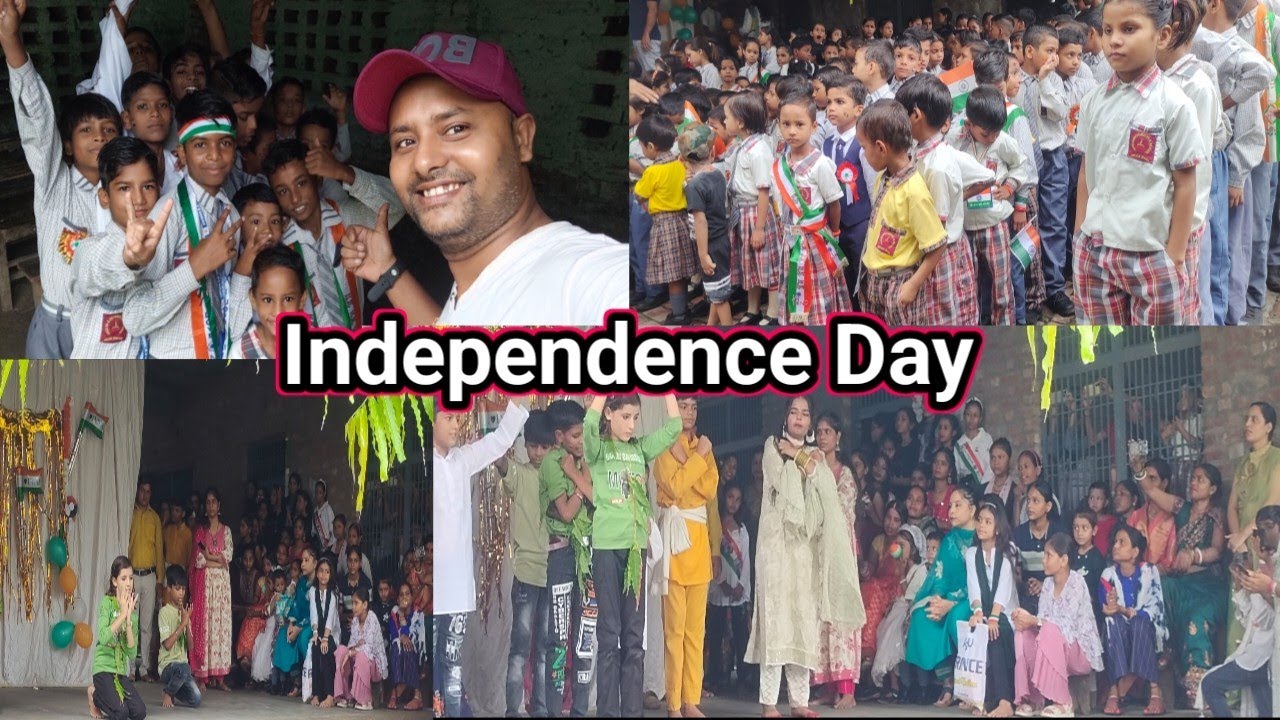 Adarsh B R Junior High School Firozabad | 15 August 78th Independence Day program 2024 - YouTube