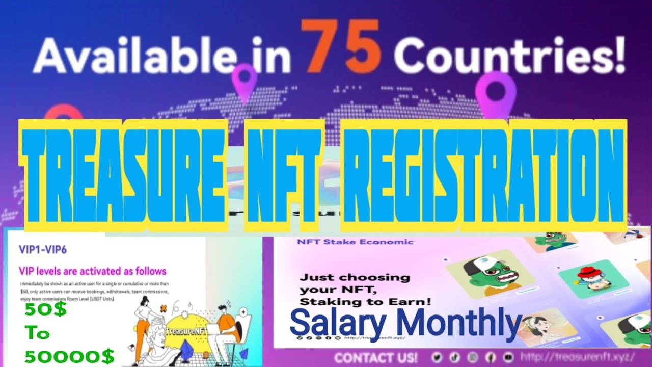 Treasure NFT Me Registration And Fund Deposit Kaise kare ! Deposit ...