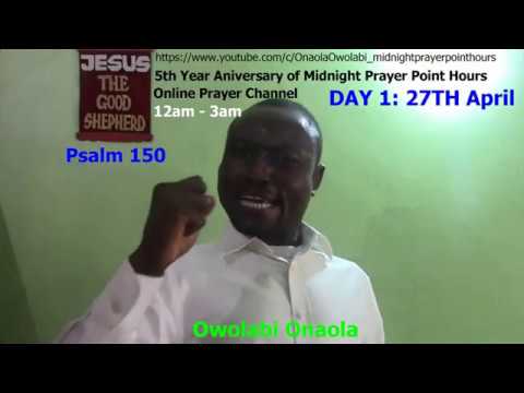 Midnight Prayer @5 Fasting and Prayer - DAY 1 - YouTube