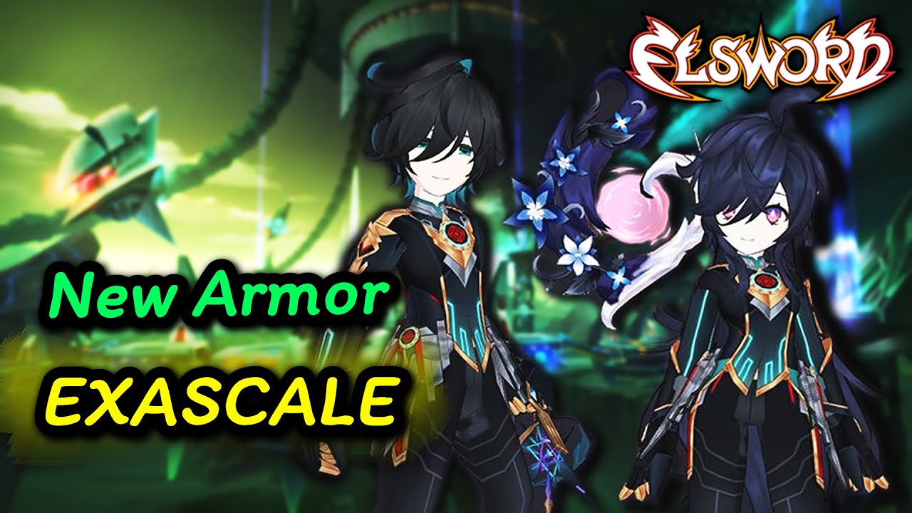 [엘소드/Elsword] Stuff Showcase | New Armor - Exascale - YouTube
