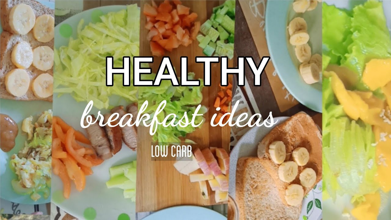 7 HEALTHY BREAKFAST MEALS / NO RICE/ LOW CARB - YouTube