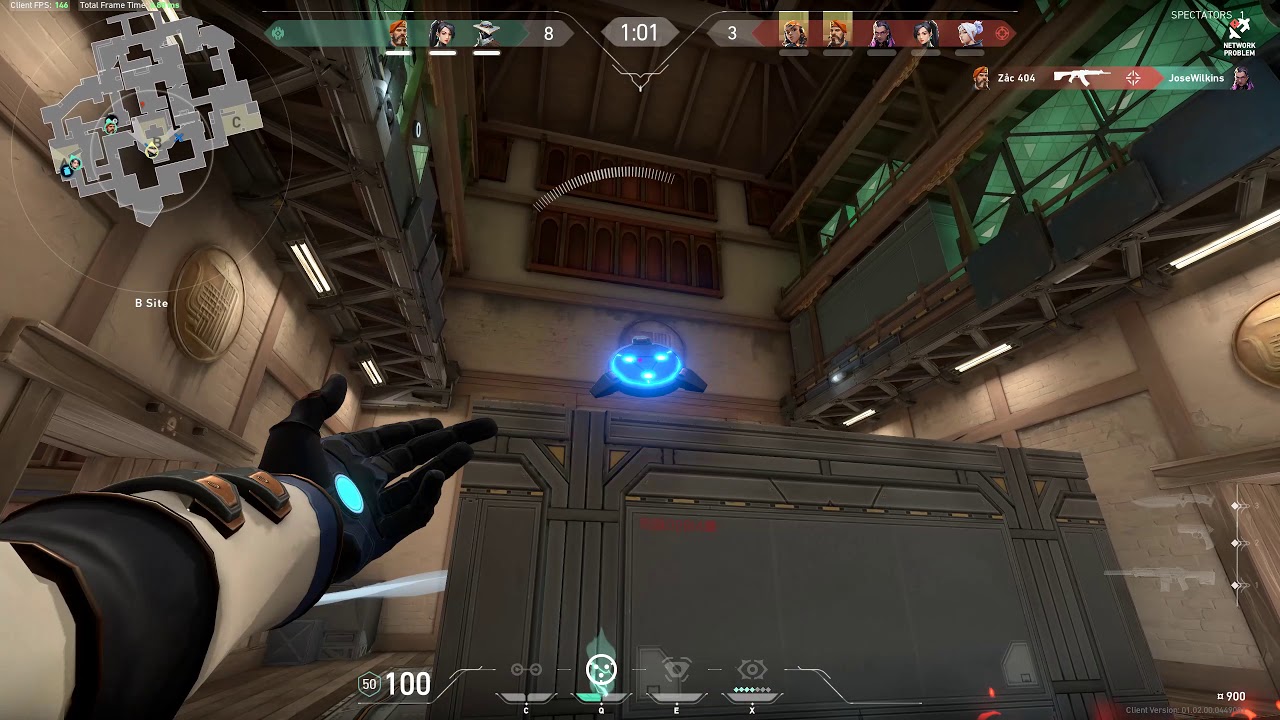 Valorant - Haven B-Site Defence - YouTube