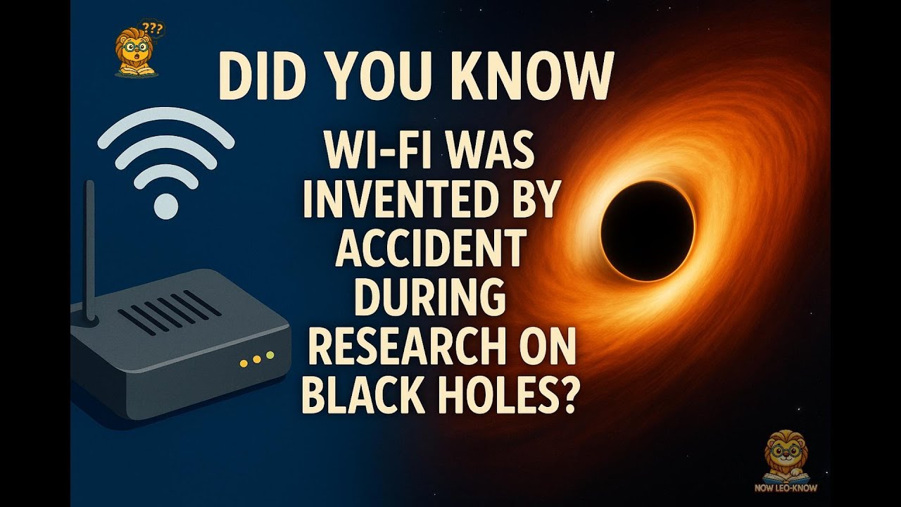 Wi-Fi Was Invented by Accident?! | The Black Hole Discovery That ...