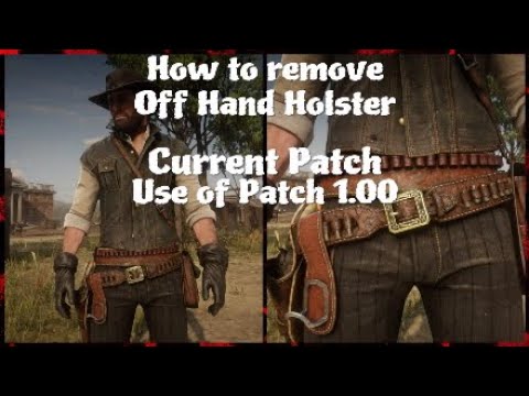 Red Dead Redemption 2 | How to remove Off Hand Holster on Current Patch ...