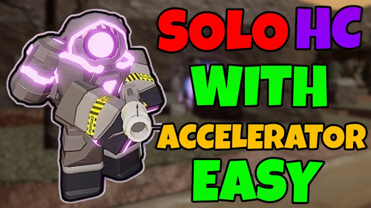 SOLO HARDCORE WİTH ACCELERATOR + EASY GUIDE | TDS Tower Defense ...