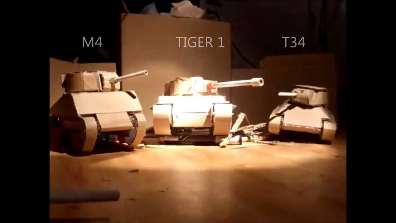 World of Cardboard Tanks - TRAILER - - YouTube