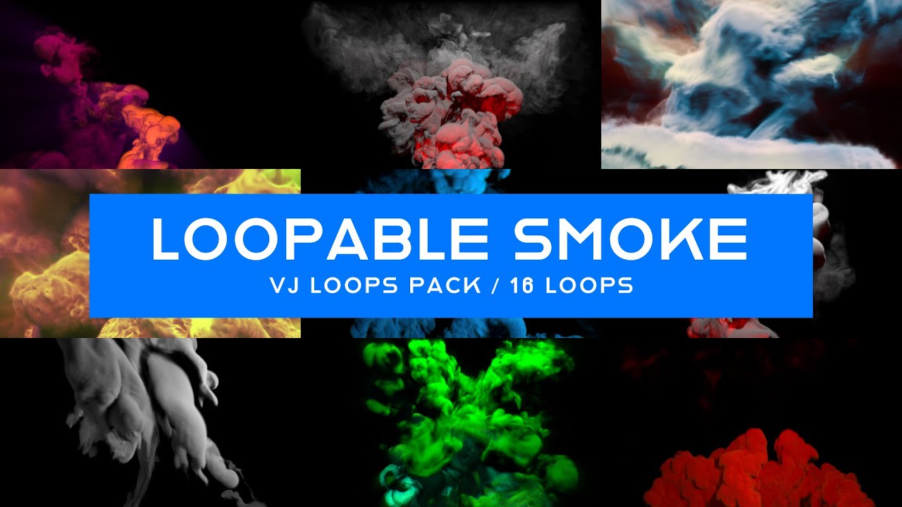 Loopable Smoke VJ Loops Pack - YouTube