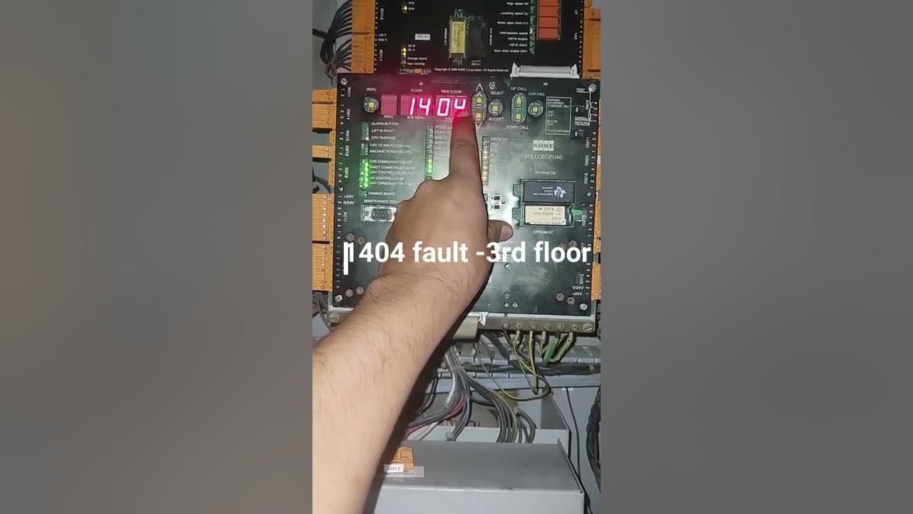 How To Resolve Error Code 1404 In Kone Elevator koneelevator lift how-to-resolve-error-code-1404-in-kone-elevator-koneelevator-lift
