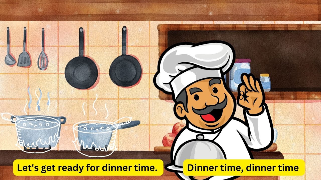 This Is The Way Dinner Time | Dinner Time Song | Dinner Time Music ...