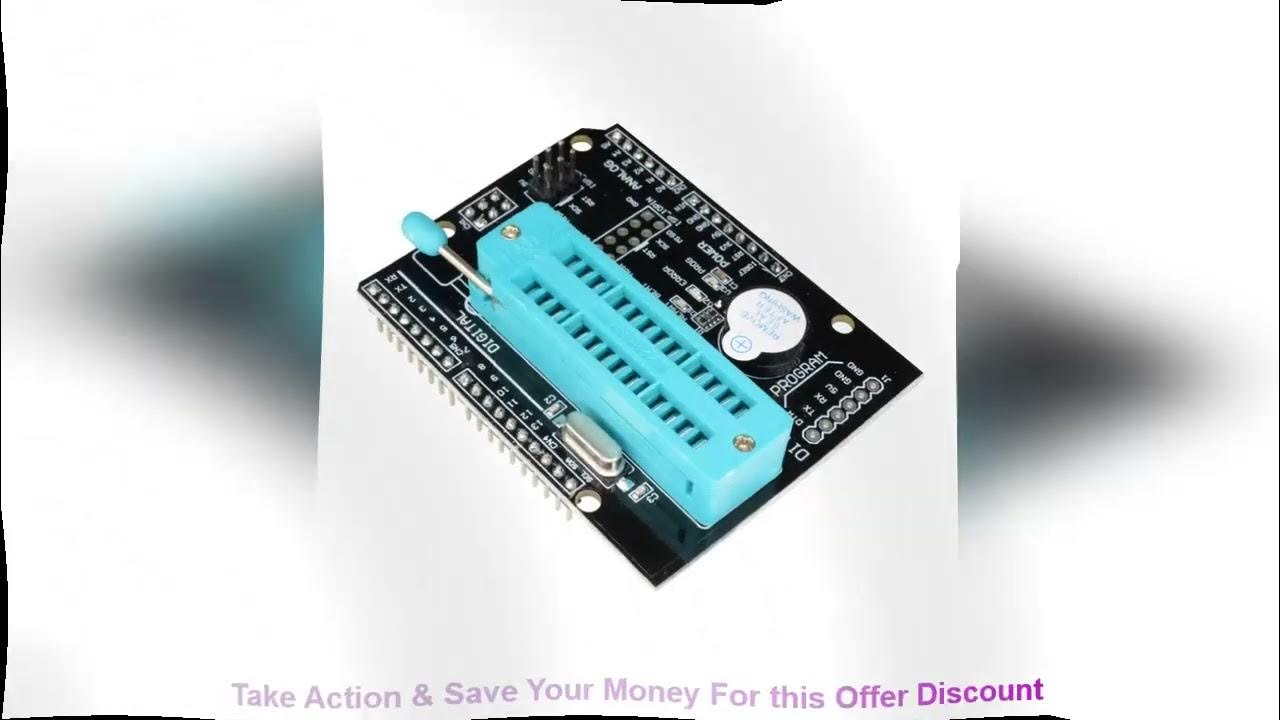 AVR ISP Programmable Expansion Shield Board Module For Arduino R3 - YouTube