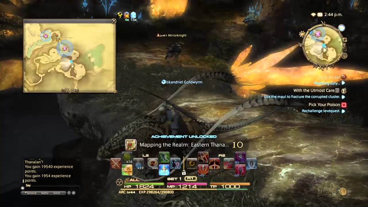 Final fantasy XIV - Main quest line / questing - YouTube