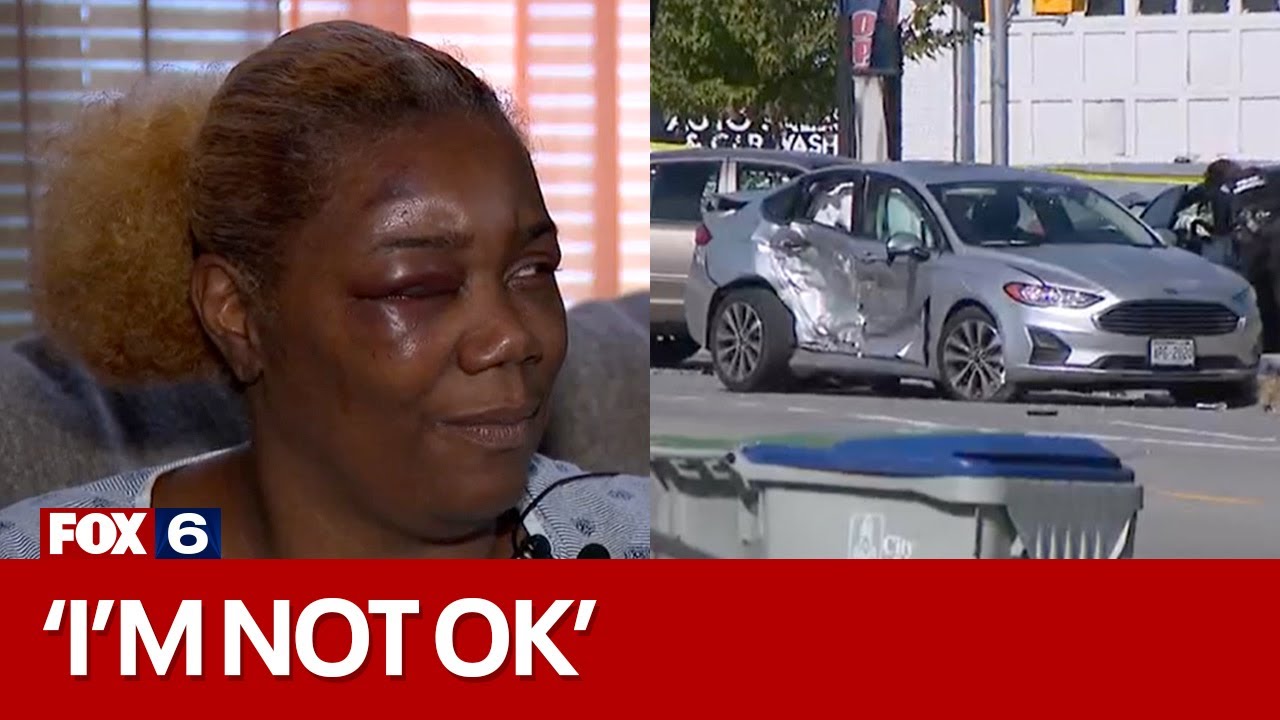 Milwaukee police chase, crash, woman injured voices frustration | FOX6 ...