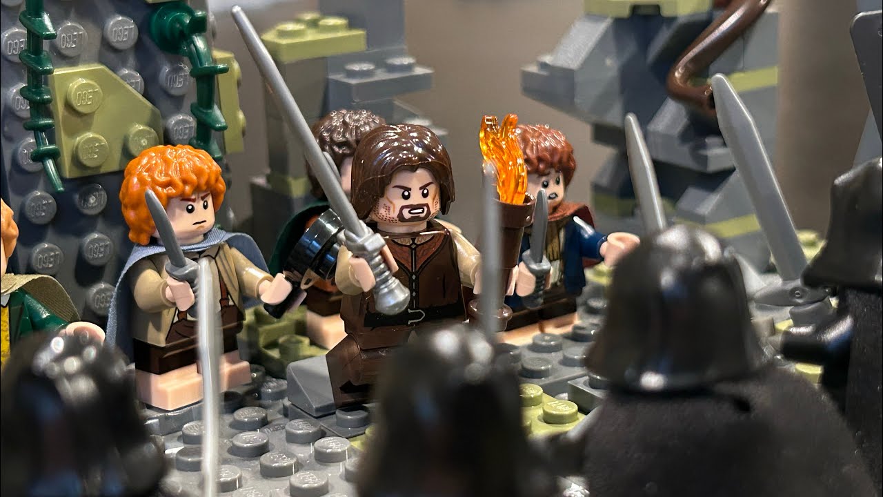 Lego Battle of Weathertop Moc Lord of the Rings The Fellowship of the ...