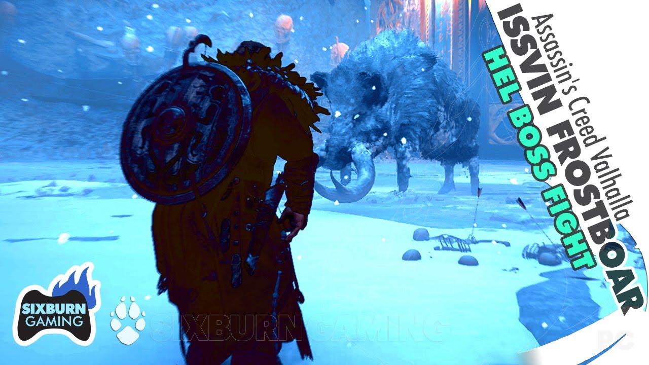 Eivor Meets Hel and ISSVIN Ice Boar Assassin's Creed Valhalla Forgotten ...