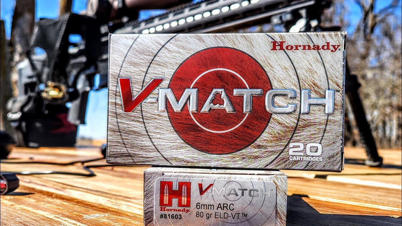 80gr ELD-VT 6mm ARC - YouTube