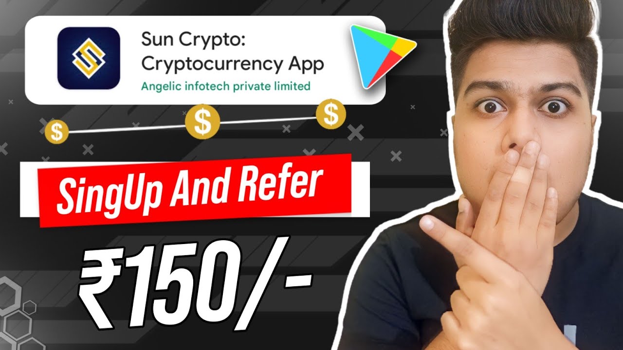 Refer And Earn App | SunCrypto App | Money Earning App | Tech Vikesh - YouTube
