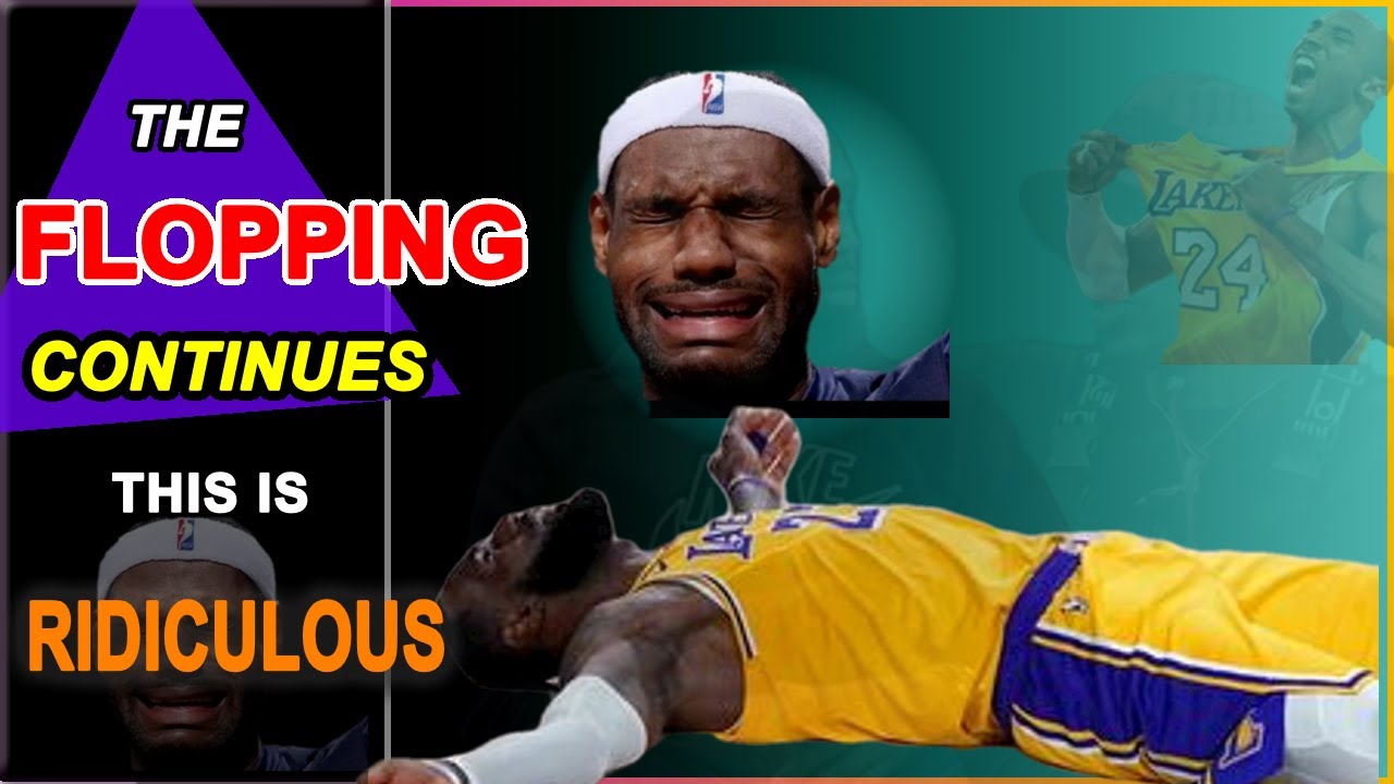 Lebron James: the FLOPPING CONTINUES This Season!?!?! - YouTube