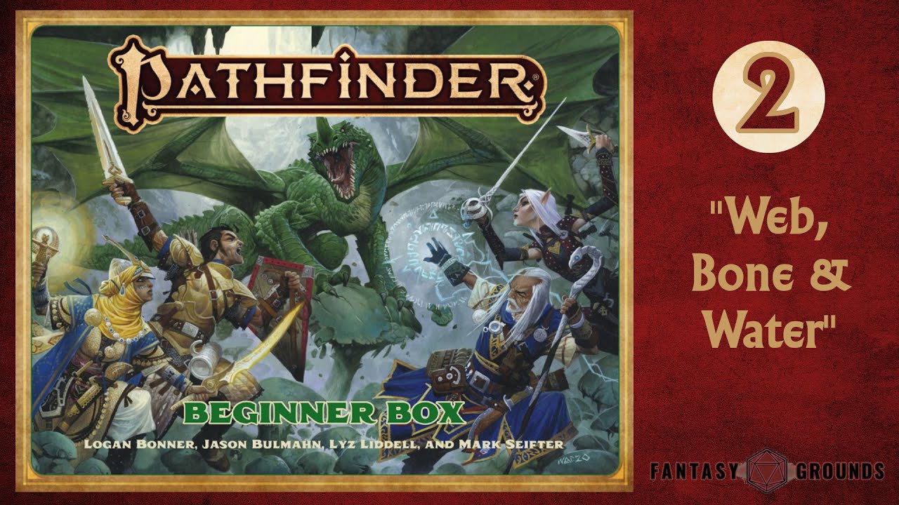 Pathfinder Beginner Box Session 2 - Web, Bone & Water - YouTube