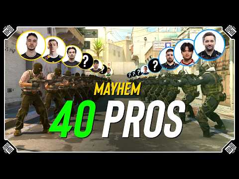 20 Pros vs 20 Pros - The MOST CHAOTIC Showmatch EVER!
